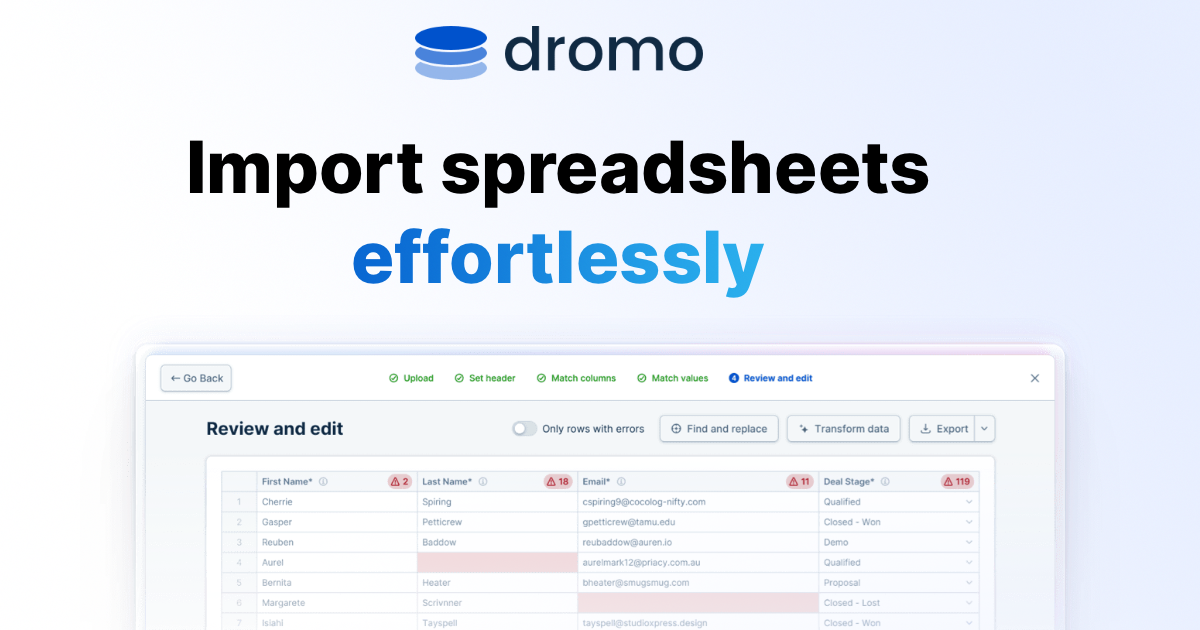 Best Practices for Handling Large CSV Files Efficiently | Dromo Best Practices for Handling Large CSV Files Efficiently | Dromo
